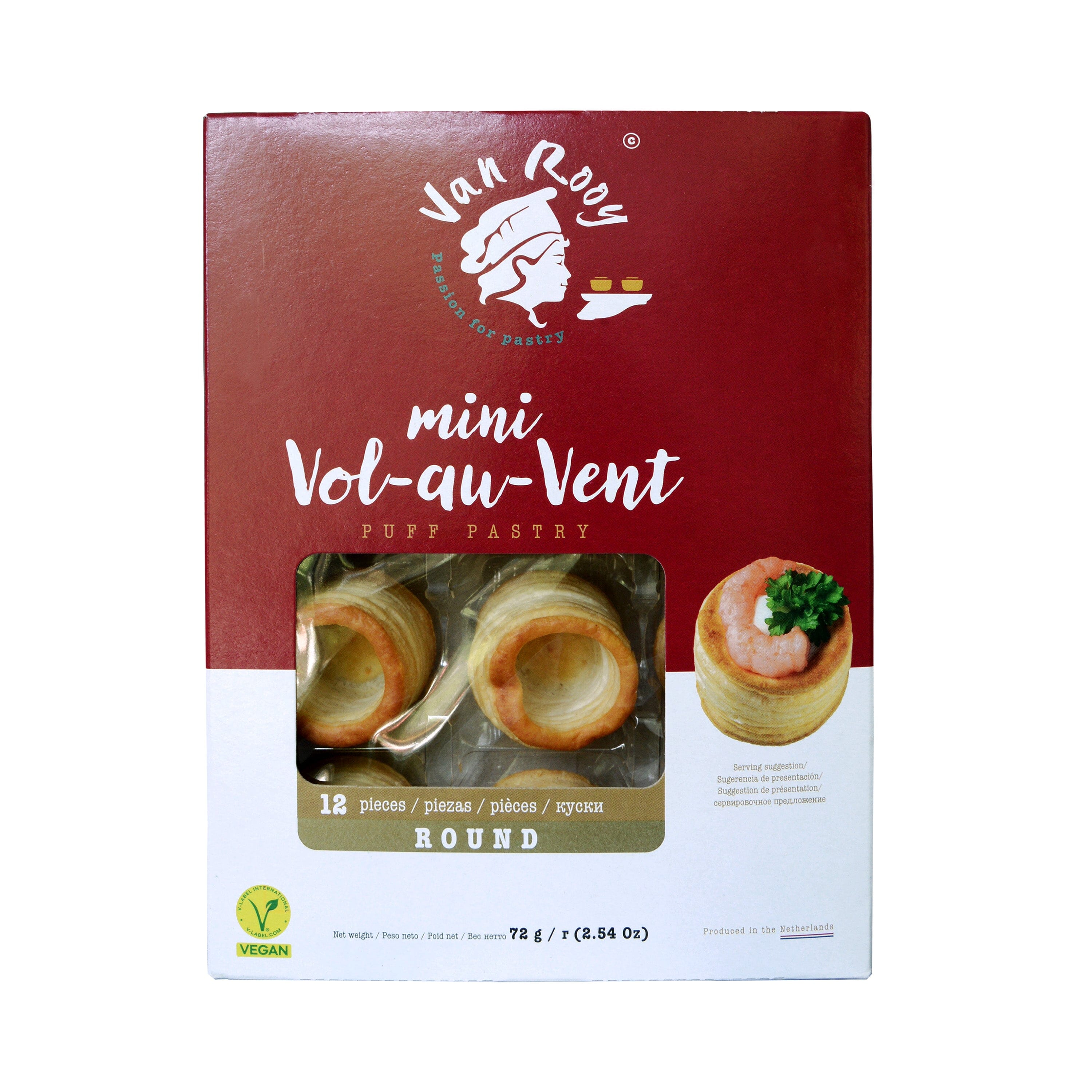 Van Rooy - Mini Volovanes 12 piezas 72g – Hanseatik