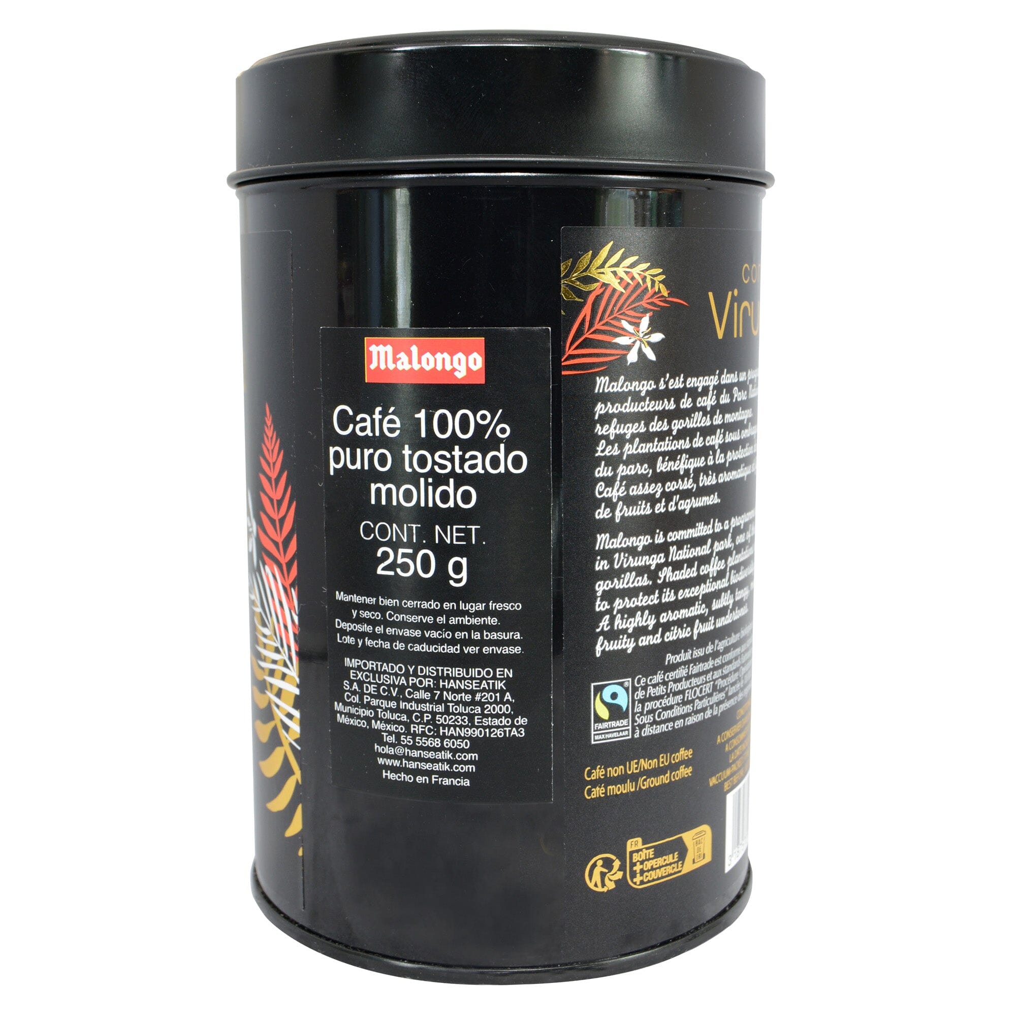 Malongo - Café Congo Virunga (Molido) – Hanseatik