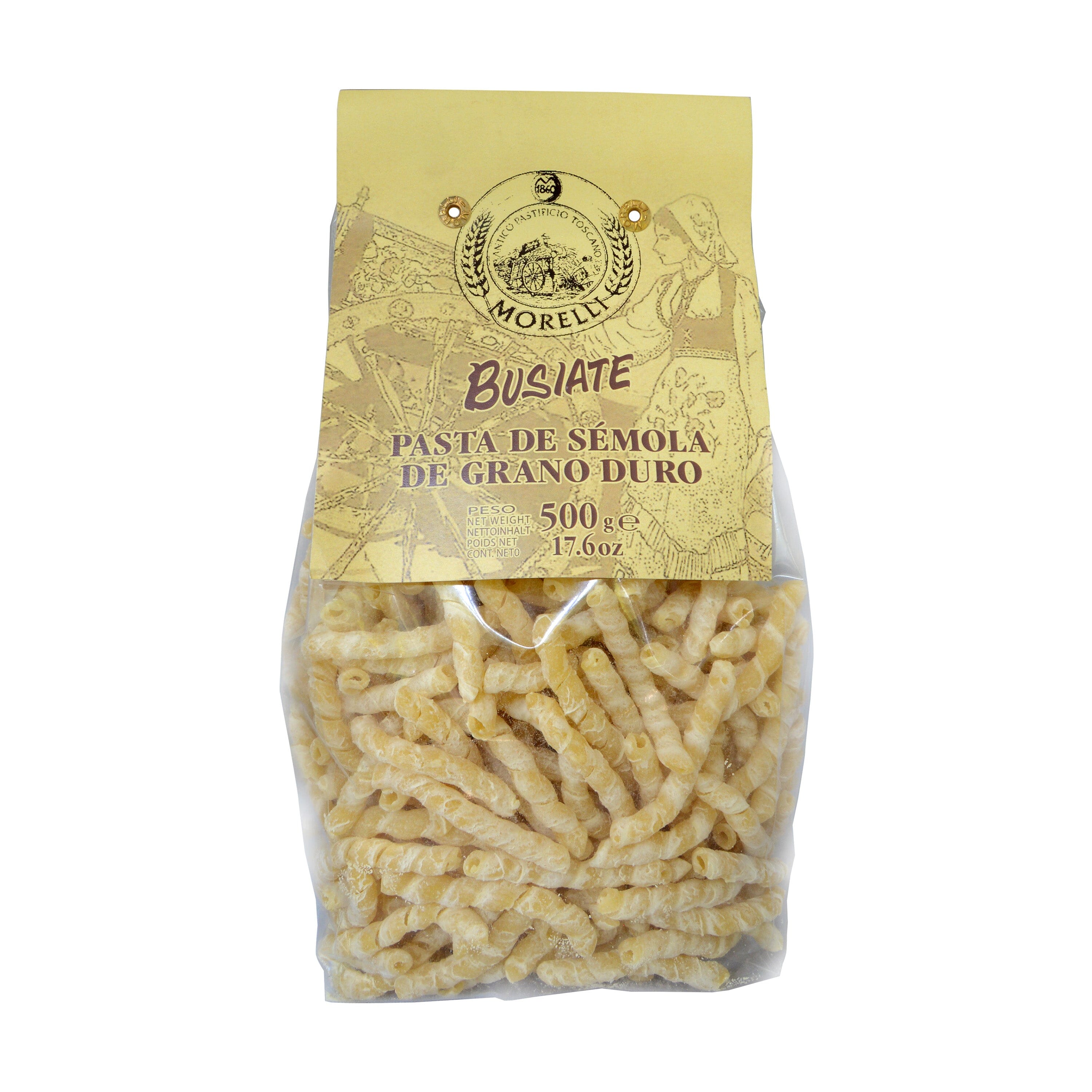 Morelli - Pasta Sémola Grano Duro Busiate 500g – Hanseatik