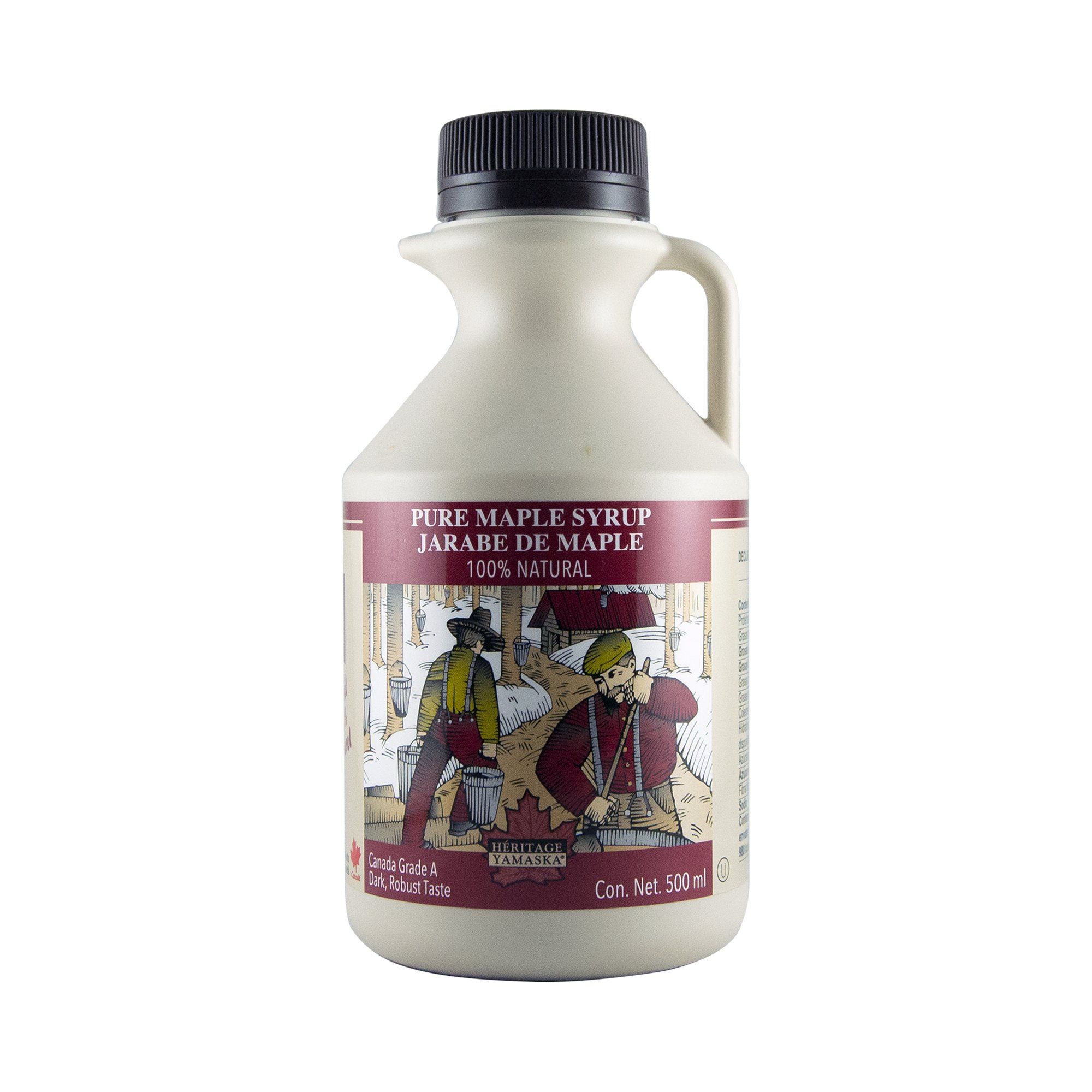 Héritage Yamaska - Jarabe Puro de Maple "Dark Robust Taste" 500 ml ...
