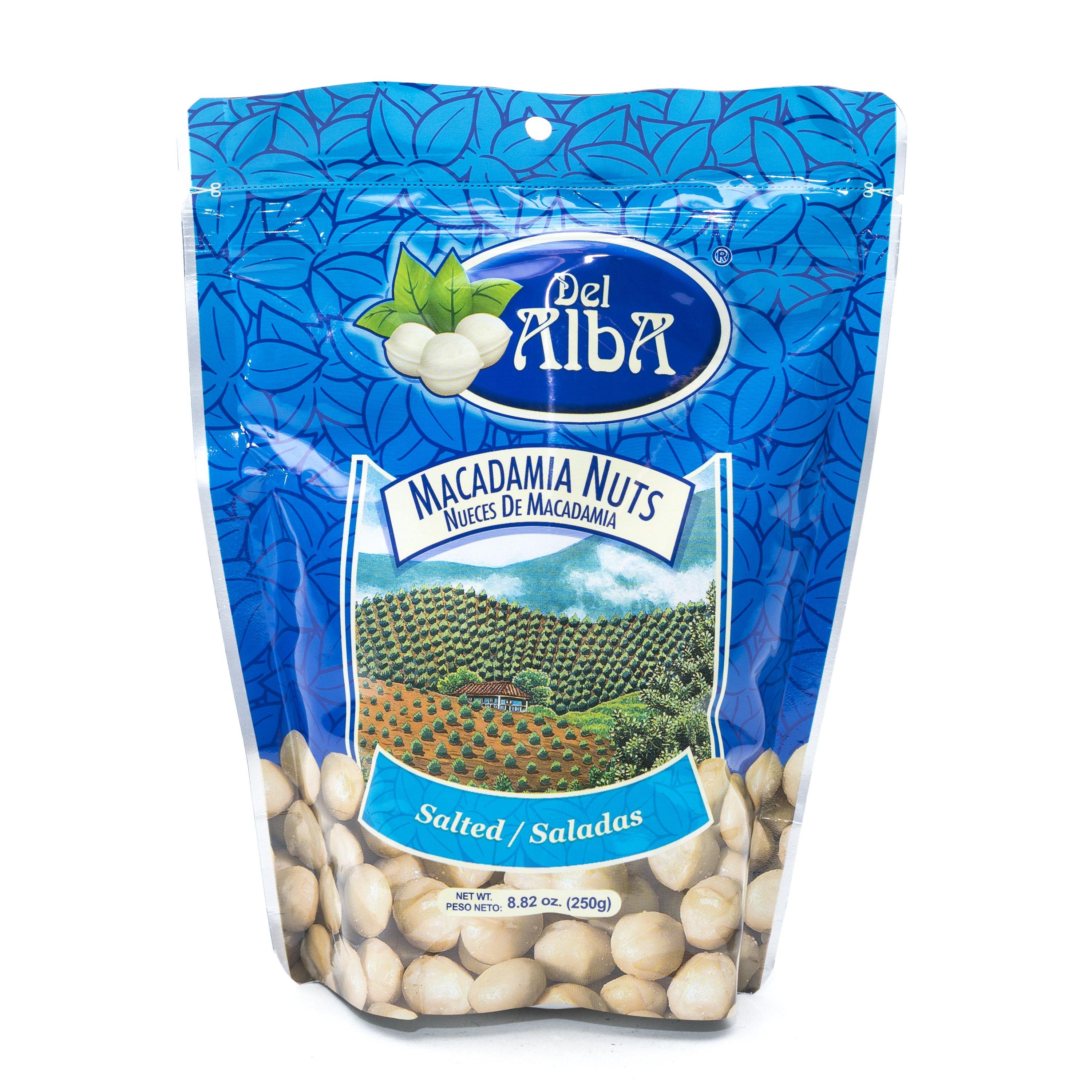 Del Alba - Macadamia Entera Salada 250g – Hanseatik