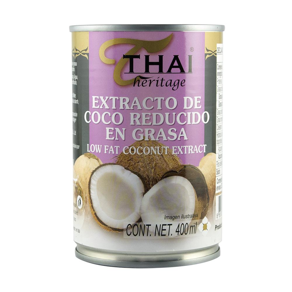 Thai Heritage - Extracto de Coco Reducido en Grasa 400ml – Hanseatik