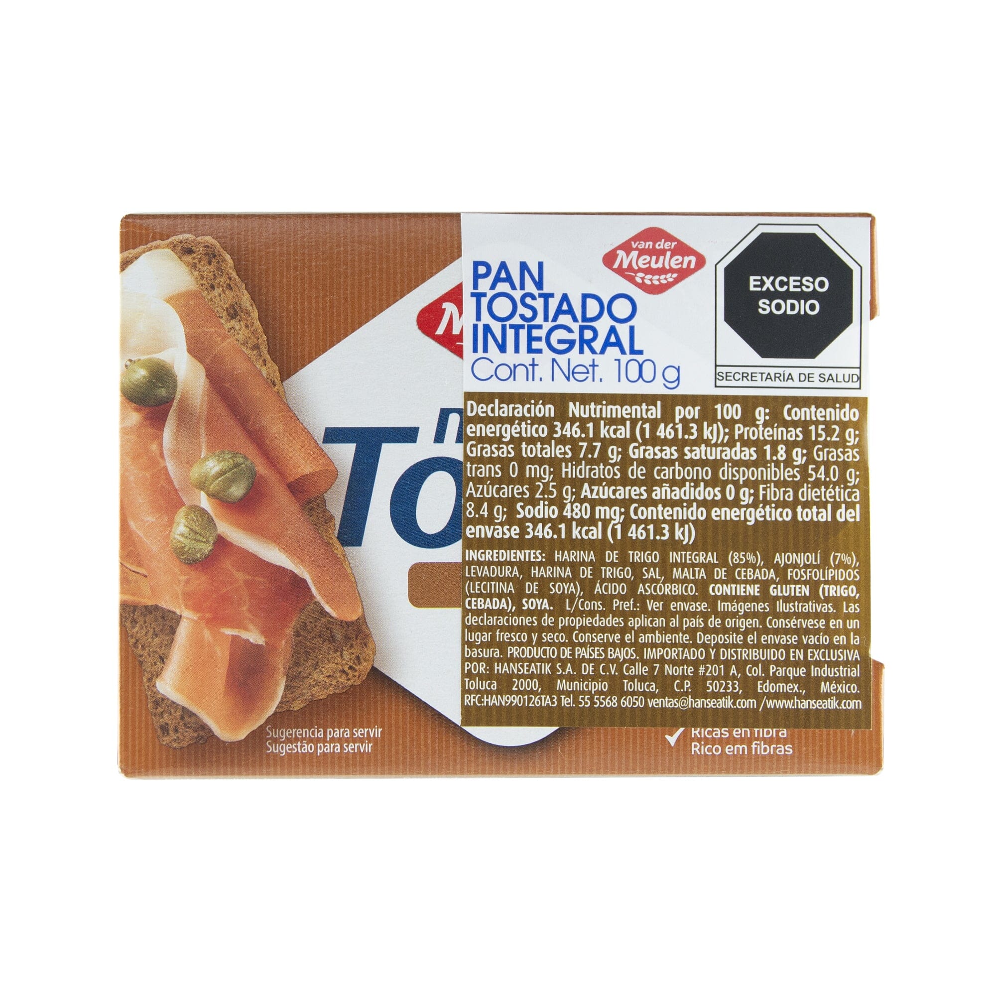 Van der Meulen - Pan Melba Integral 100g – Hanseatik